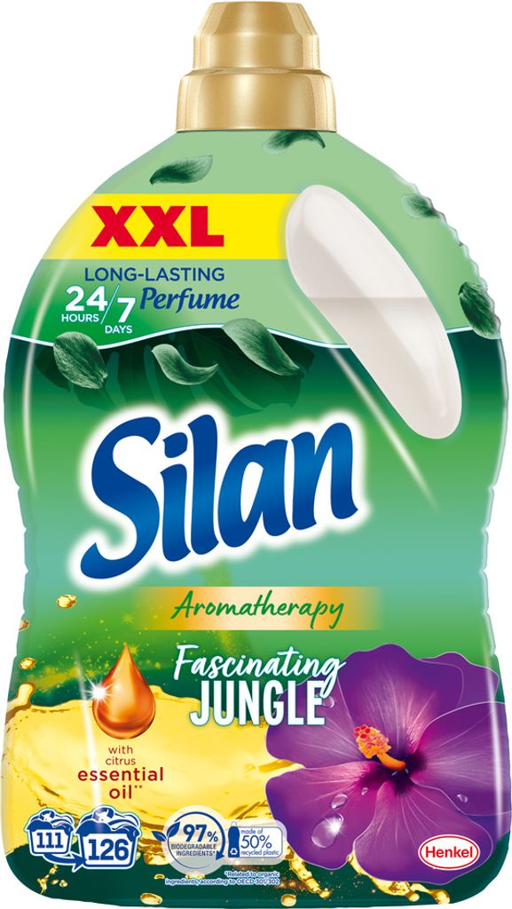 Silan, Płyn do płukania Fascinating Jungle, 2,77 l