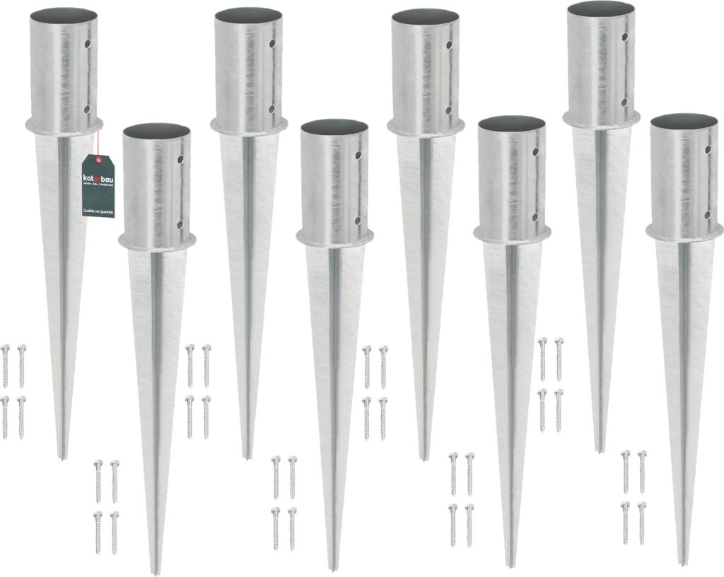 KOTARBAU® Sada 8 vjezdových zemních kotev Ø | Kaufland.cz