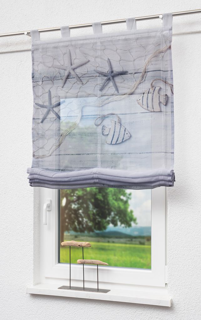 Raffrollo/Raffgardine von Lysel - Ostsee | Kaufland.de