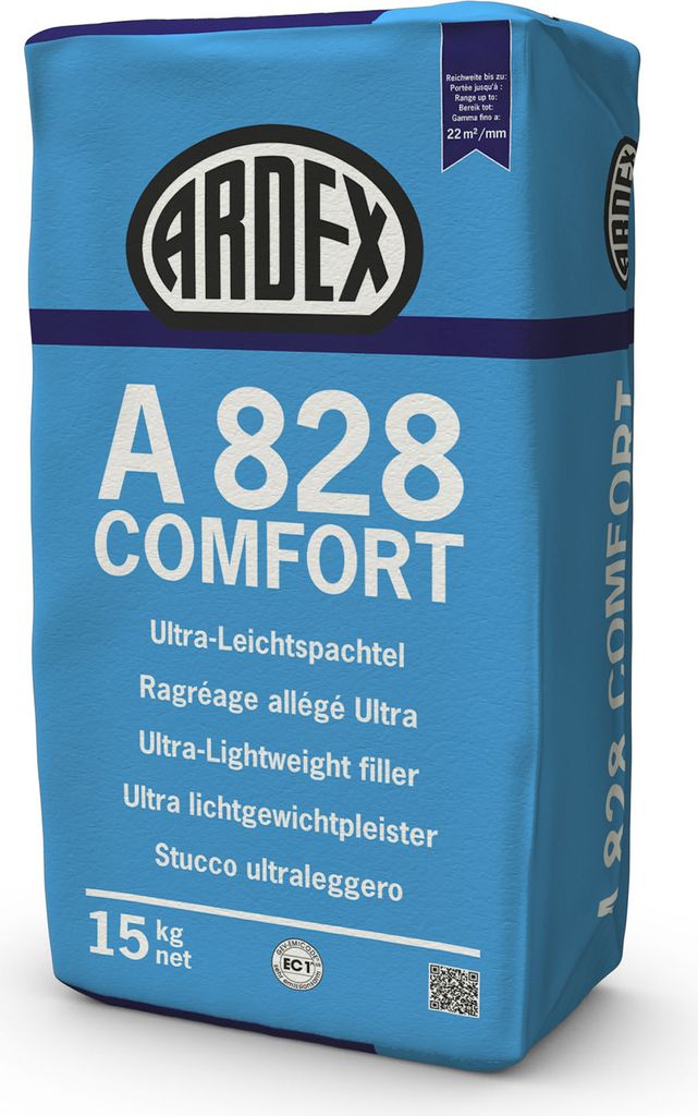 ARDEX A 828 Comfort ultraleicht Spachtelmasse 15 kg