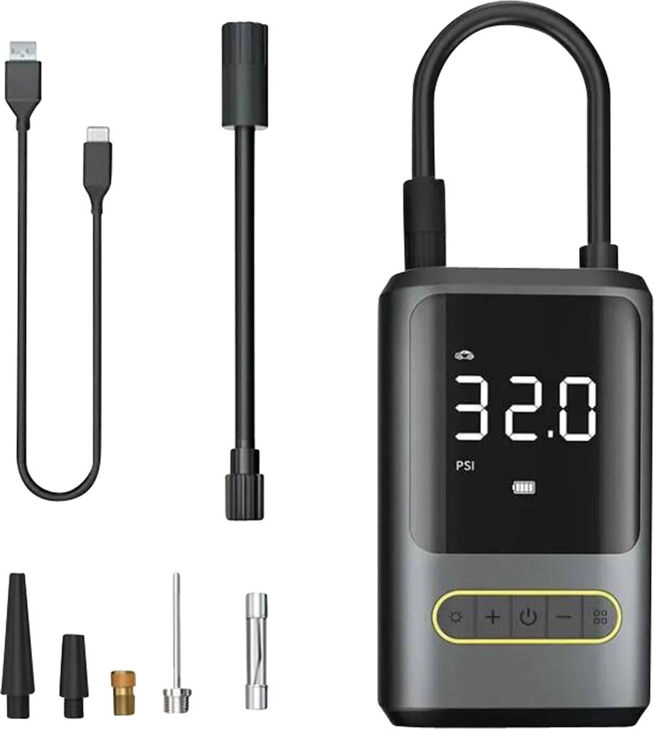 IWH Mini Kompressor mit Akku, 019703 Kompressoren