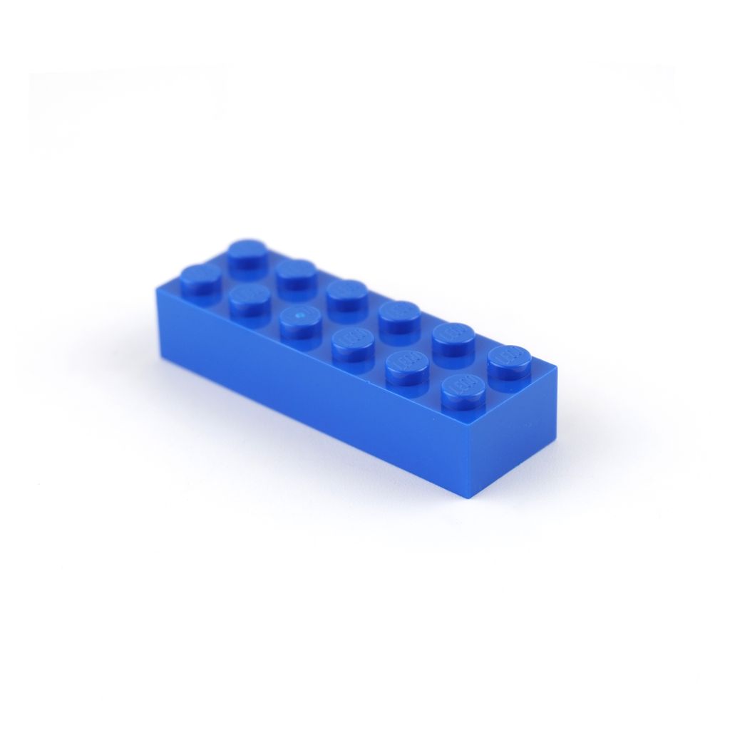 100x klocek LEGO 2x6, niebieski Klocki LEGO | Kaufland.pl