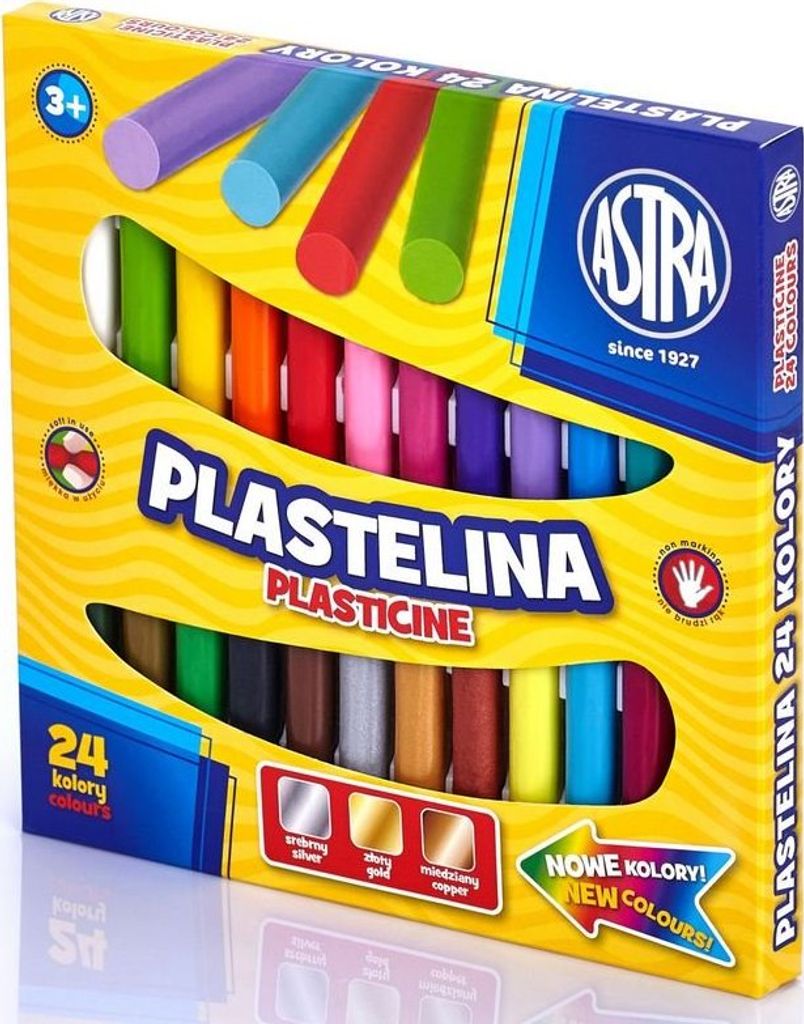 Astra Plastilin Knete 24 Farben Schulsachen | Kaufland.de