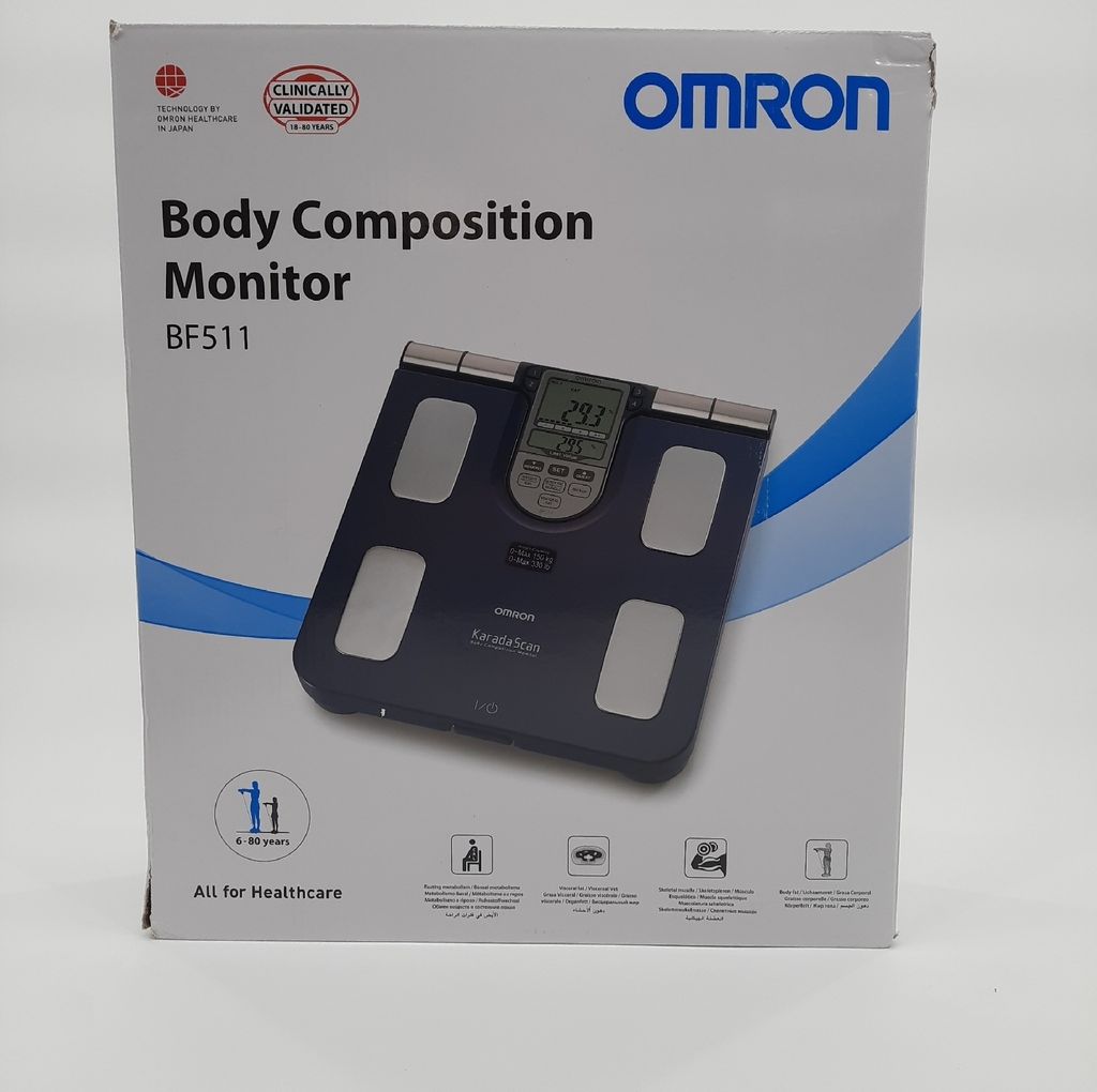 Omron BF511 Čtverec Modrá Elektronická osobní | Kaufland.cz