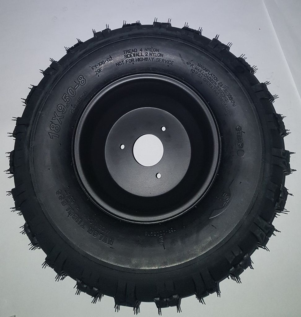 Kompletní kolo 18x9,5-8 TL s hroty s profilem | Kaufland.cz