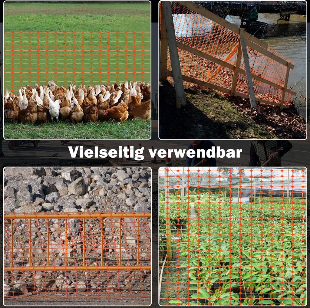 TWOLIIN Plastový zábranový plot Bezpečnostní | Kaufland.cz