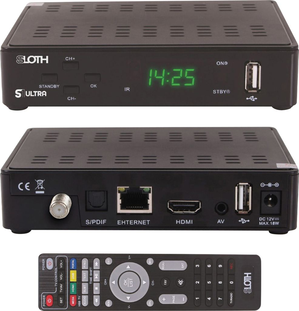 RED OPTICUM SAT-Receiver Sloth S1 Ultra | Kaufland.de