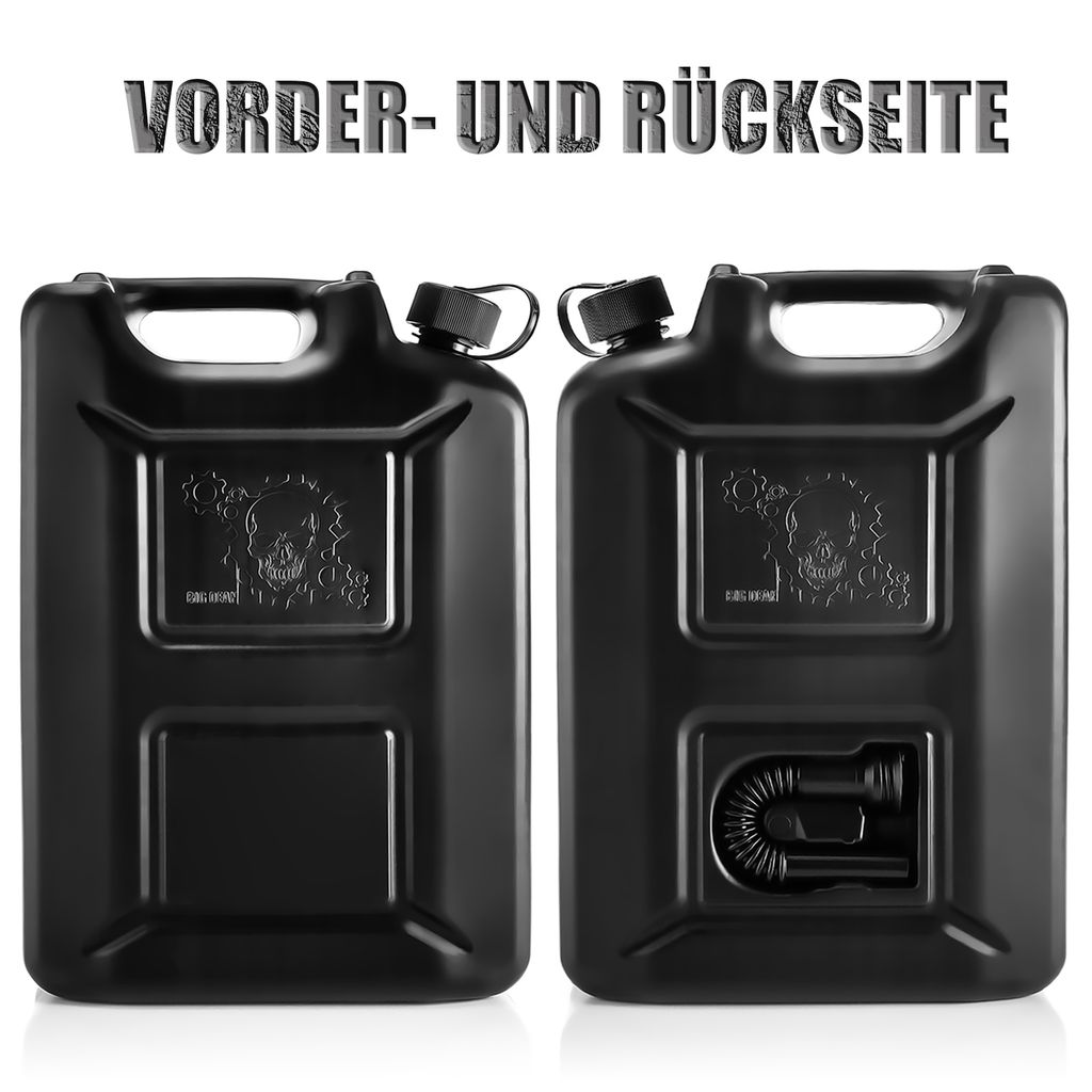 Bigdean 4 Stück Benzinkanister 20l Schwarz Im Kaufland De
