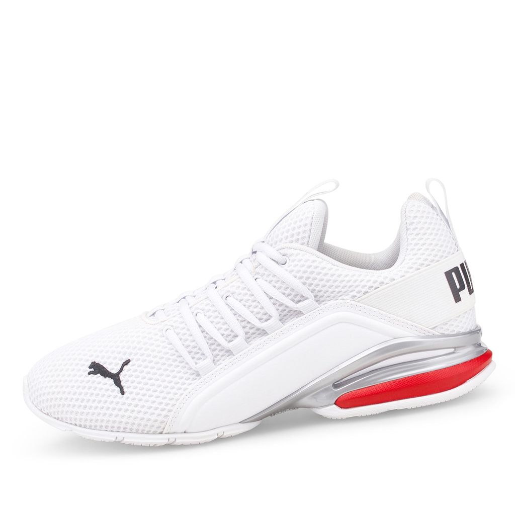 Puma Axelion Ls - puma white-high risk red, | Kaufland.de