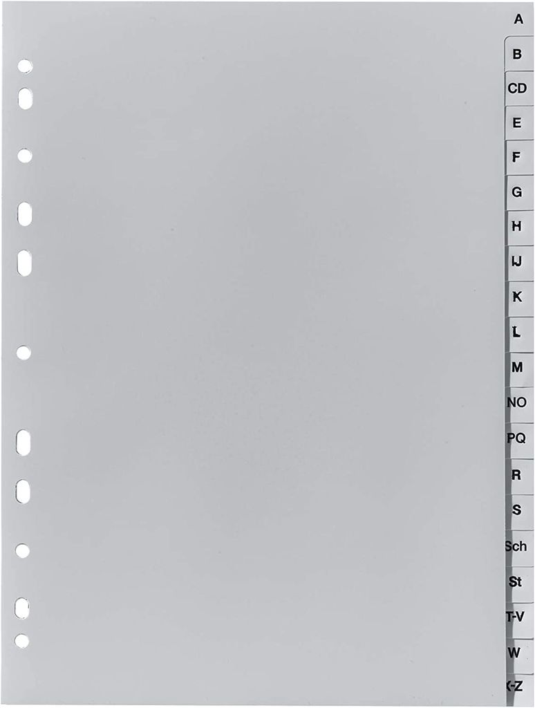 EXACOMPTA Kunststoff-Register A-Z DIN A4 | Kaufland.de
