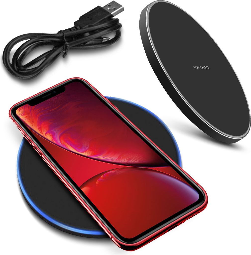 Schnell Ladegerat fur Apple iPhone SE 2022 2020 QI Wireless Charger Ladestation