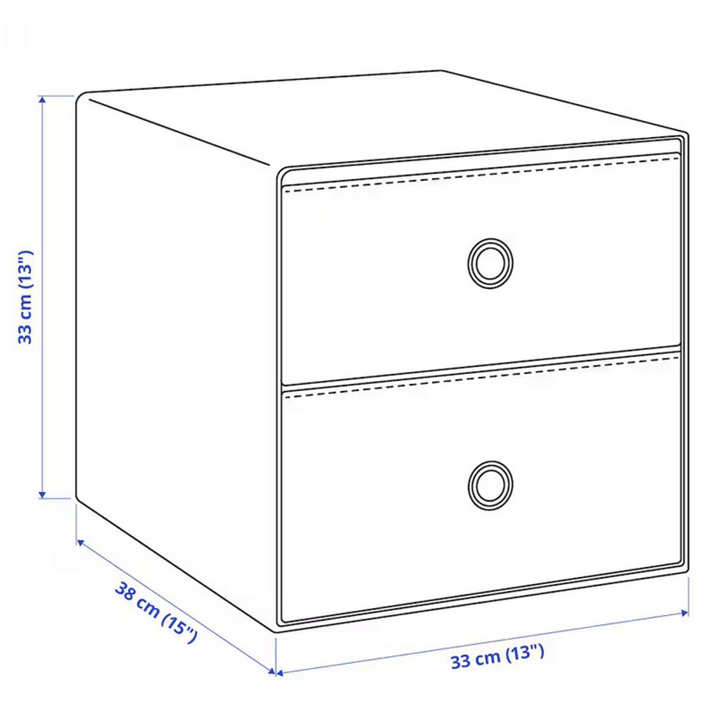 FLARRA Ikea Minikommode mit 2 Schubladen, | Kaufland.de