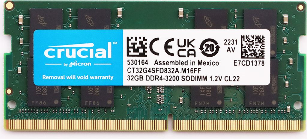 Crucial/SO-DIMM DDR4/32GB/3200MHz/CL22/1x32GB | Kaufland.cz