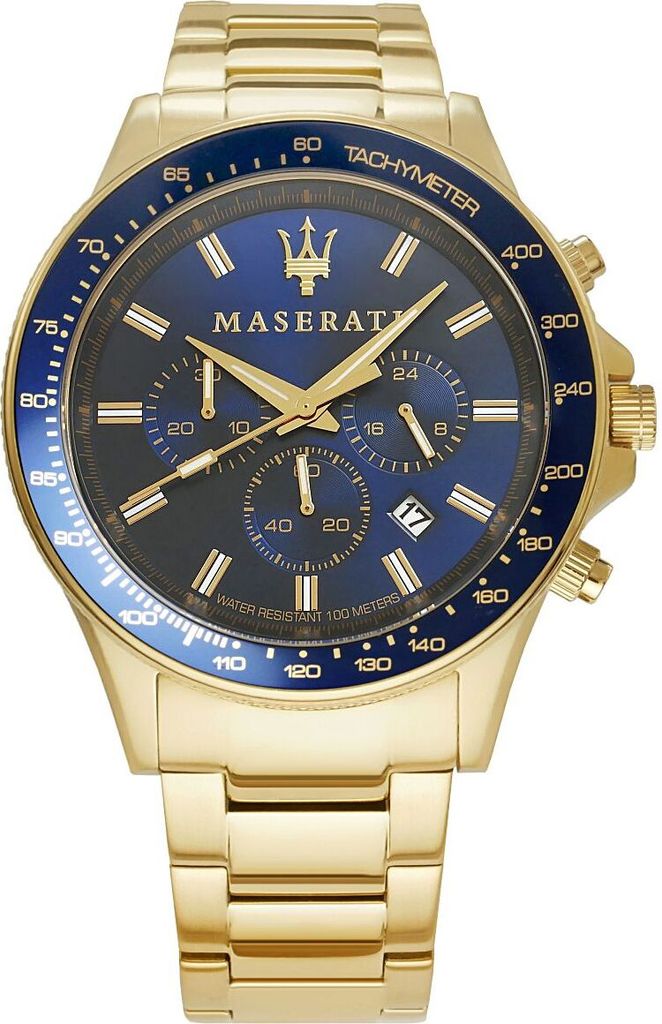 Maserati Sfida 44 Mm R8873640008 Uhr Golden | Kaufland.de