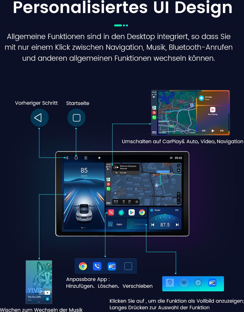 13.1"CarPlay Für Passat 7 B6 B7 CC Android 12 | Kaufland.de