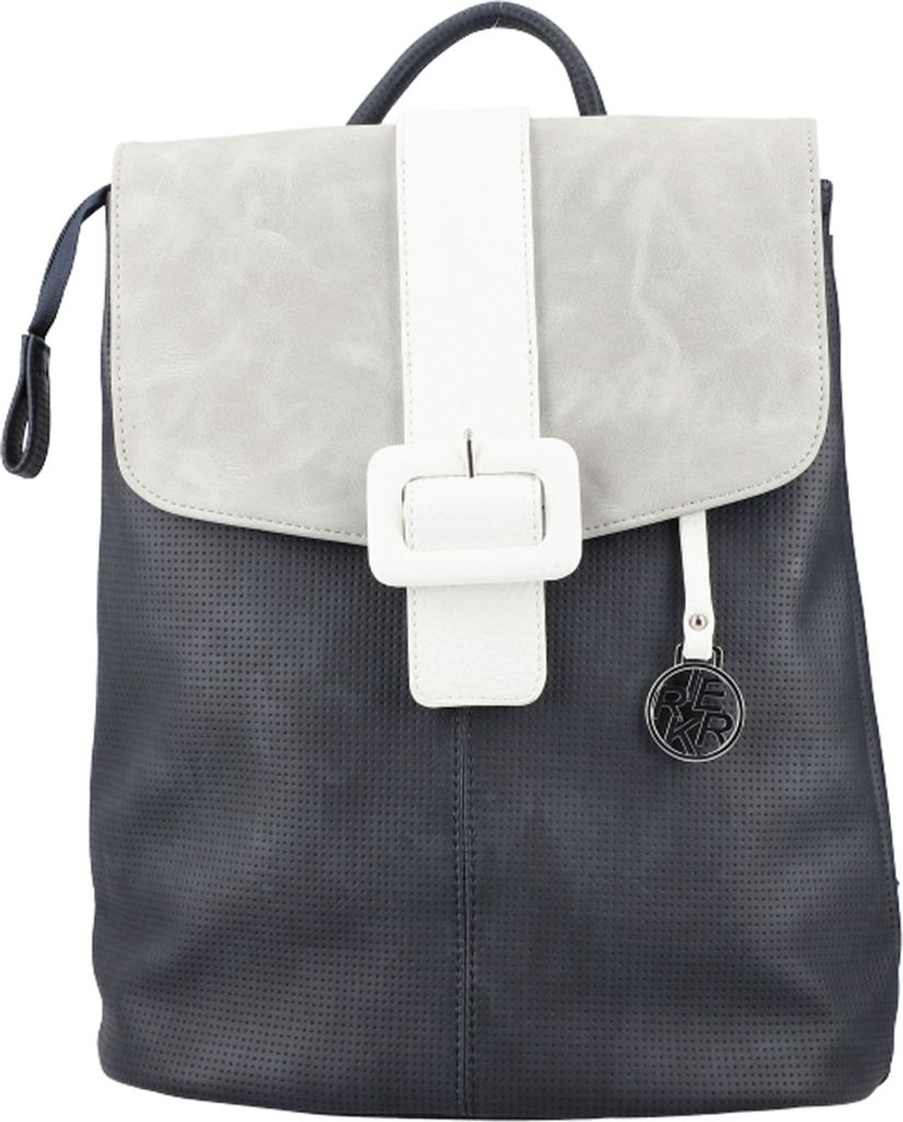 Rieker Damen Rucksack Cityrucksack H1069, Farbe:Blau