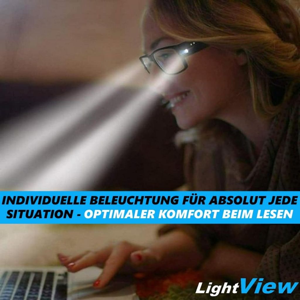 LightView LED Lesebrille Blaulichtfilter | Kaufland.de