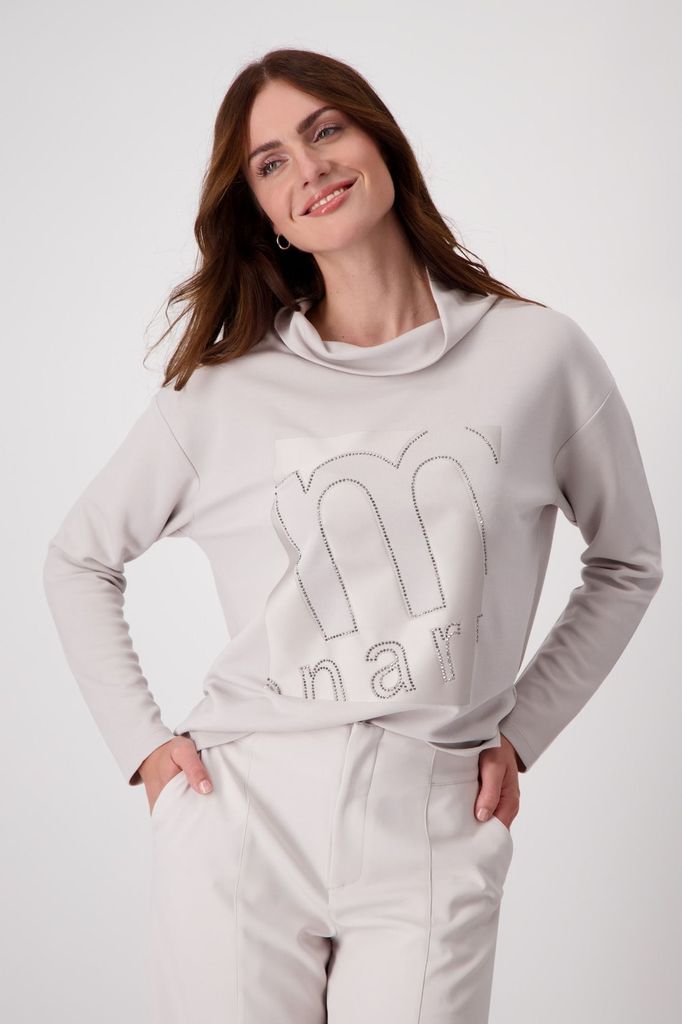 Monari - Damen Langarm Sweatshirt mit | Kaufland.de