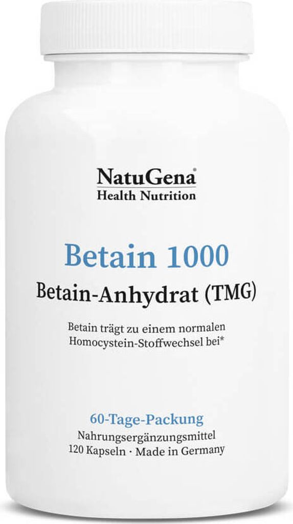Betain 1000 Tmg vegan Kapseln 120 St