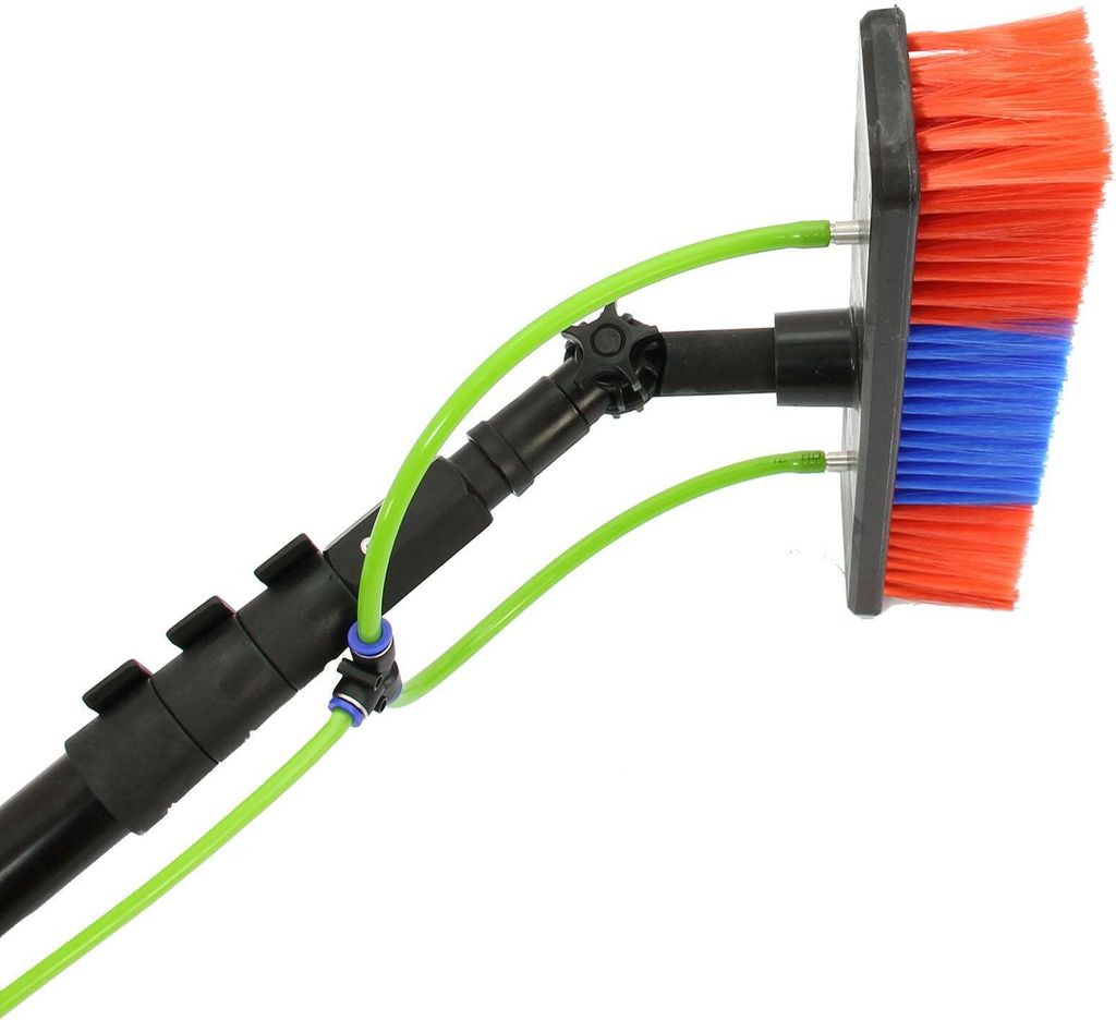 Teleskopická tyč nesúca vodu 6 m Čistenie okien Solárne