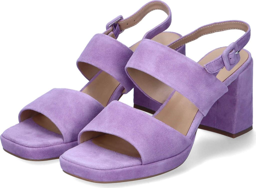 Kaerlek sandały damskie ANNABEL 02 fioletowy zamsz Rozmiar: