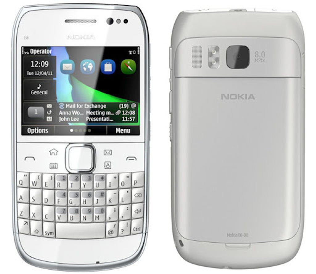 Nokia E6 E6-00 White Handy 8GB QWERTY | Kaufland.de