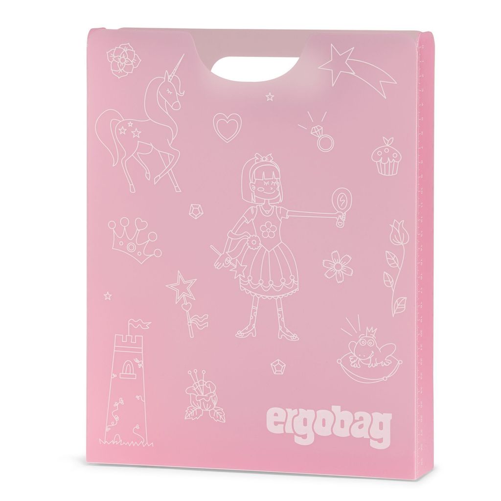 ergobag Heftbox Folder Box With Carrying Handle Princess
