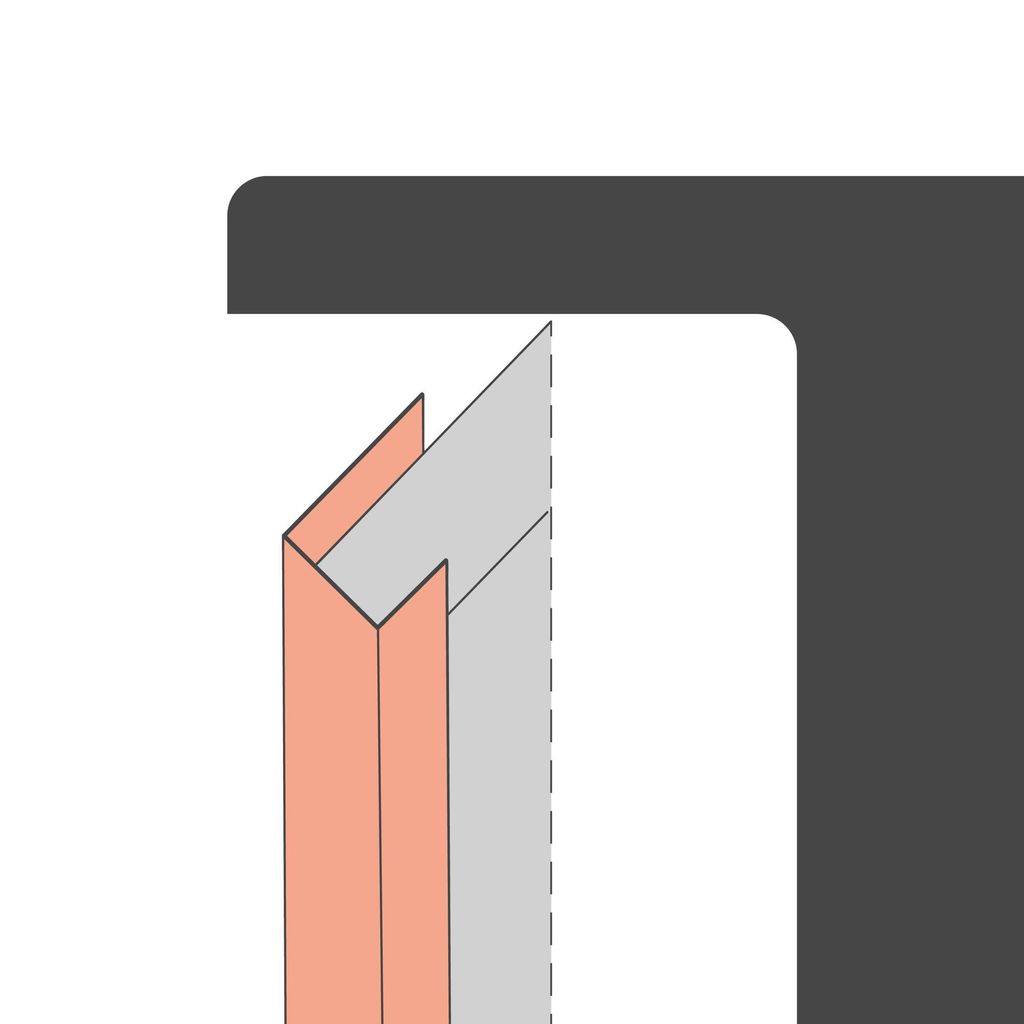 PROTEKTOR 3741 U-Profil PVC, Einfassprofil | Kaufland.de