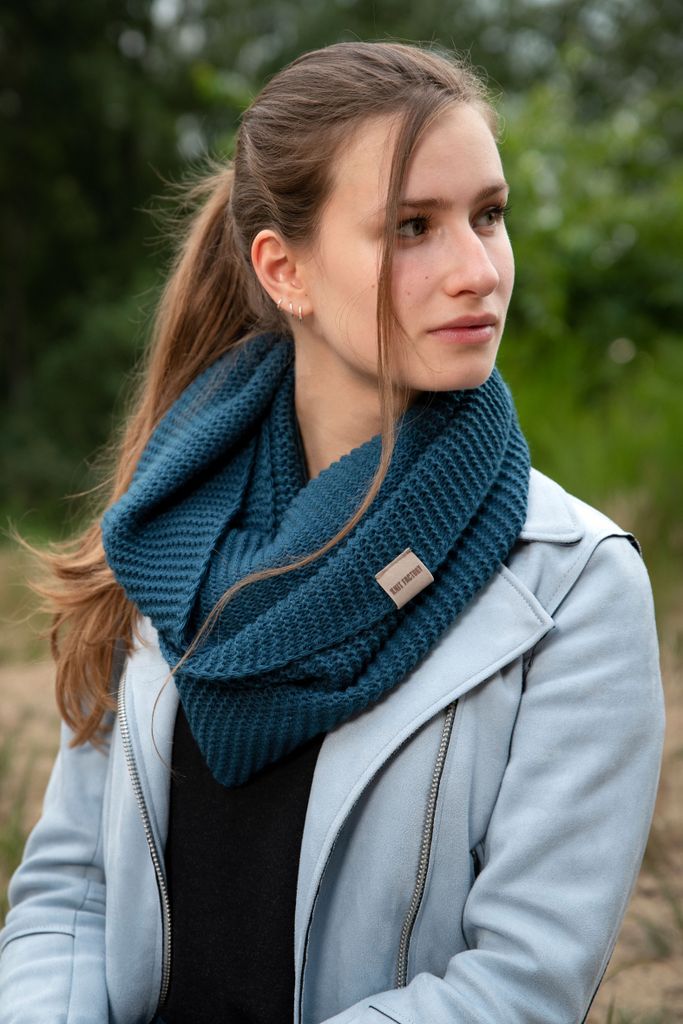 Knit Factory Jamie Loop Schal - Anthrazit | Kaufland.de