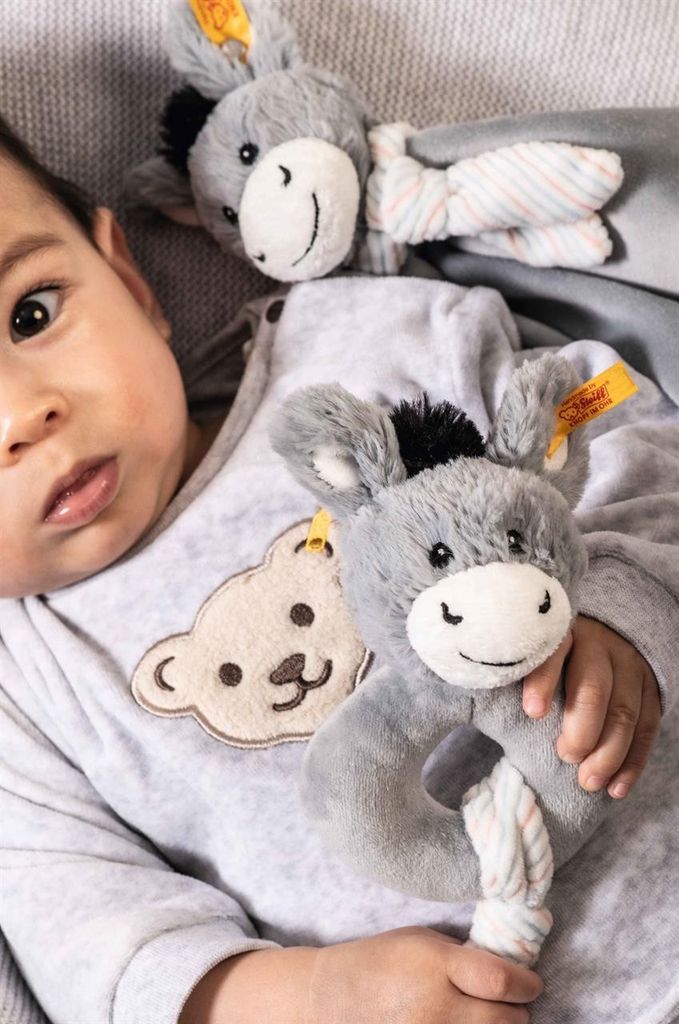 Steiff Dinkie Esel Greifling 14 graublau | Kaufland.de