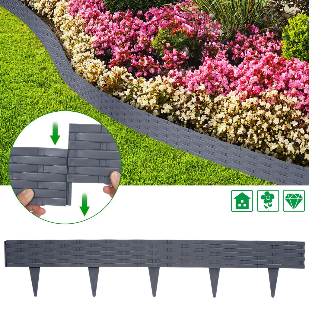 LZQ Ratanové obruby na trávník Obruby na | Kaufland.cz