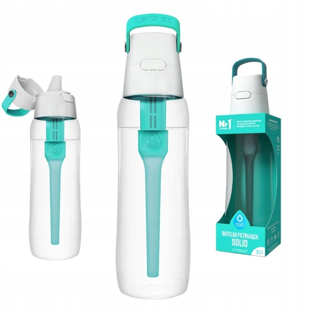 Dafi Wasserfilter-Flasche Solid Türkis 700ml | Kaufland.de