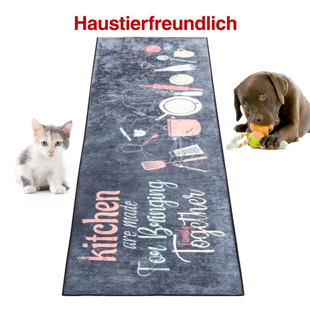 Waschbarer Laufer Kuche