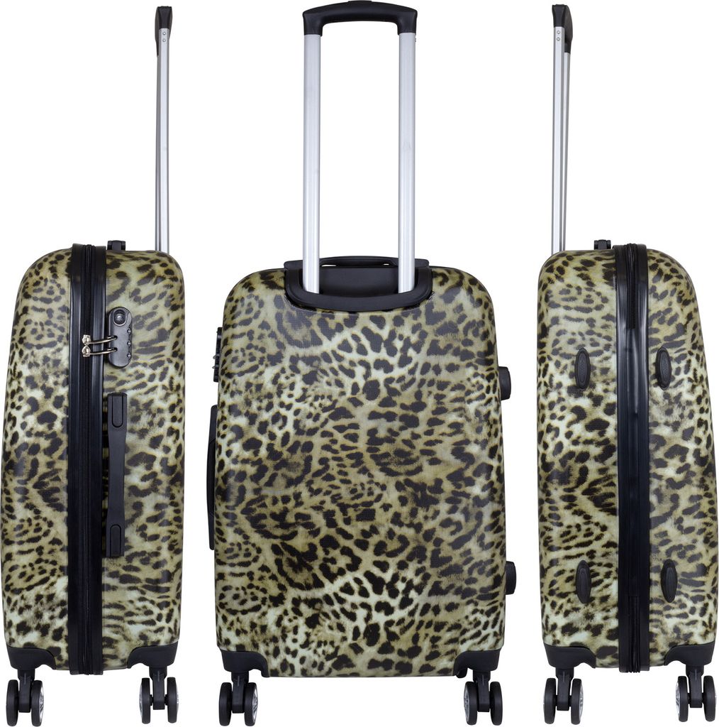 ABS Mittelgroßer Reisekoffer Leopard 65 cm | Kaufland.de