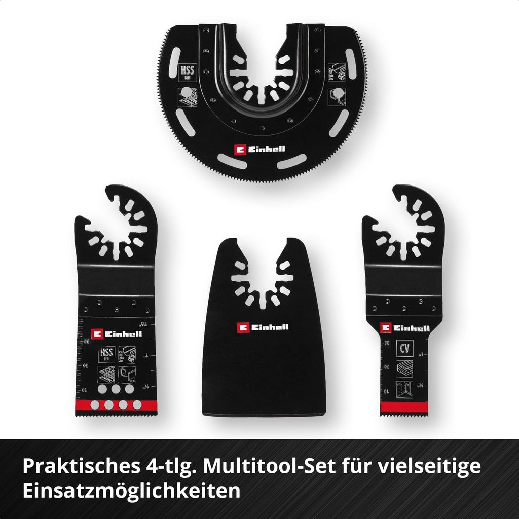 EINHELL Multi-Tool-Set, 708104, 4-teilig | Kaufland.de