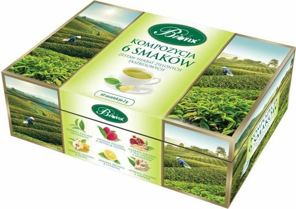 Tee 6 Sorten Grün Tee Packung mit 60 Beuteln | Kaufland.de