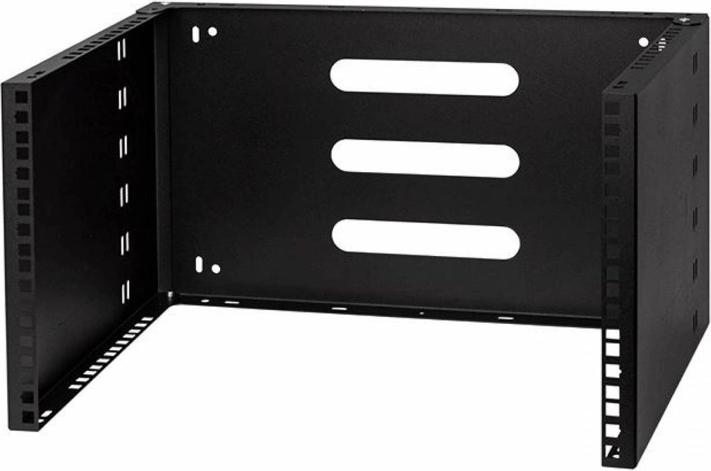 Rack Holder Wall Mounted 19" 6U, 330mm, Black | Kaufland.sk