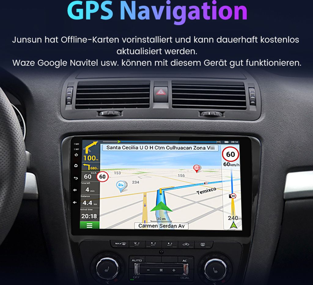 1+32G Pro Škoda Octavia 2008-2013 Android12 | Kaufland.cz