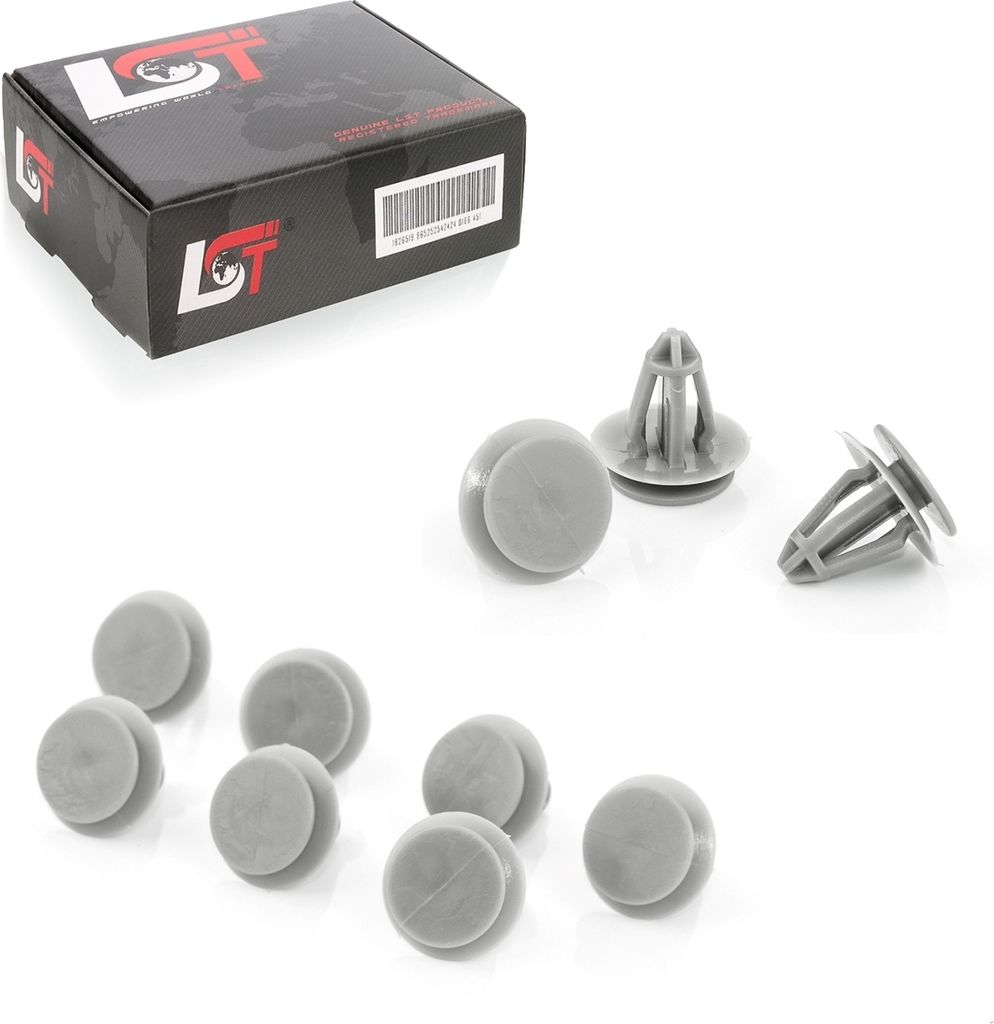 10x Seitenleiste Zierleiste Befestigungs Clips für FIAT