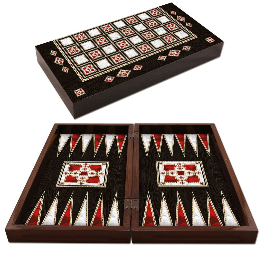Backgammon Star Polyester Antik Pearl Tavla | Kaufland.de