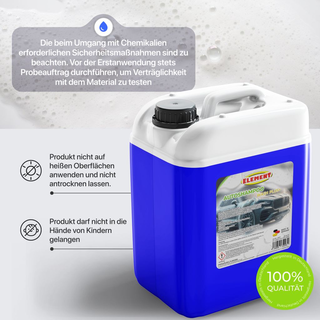 Element Autoshampoo Wash PLUS | 5 Liter | | Kaufland.de