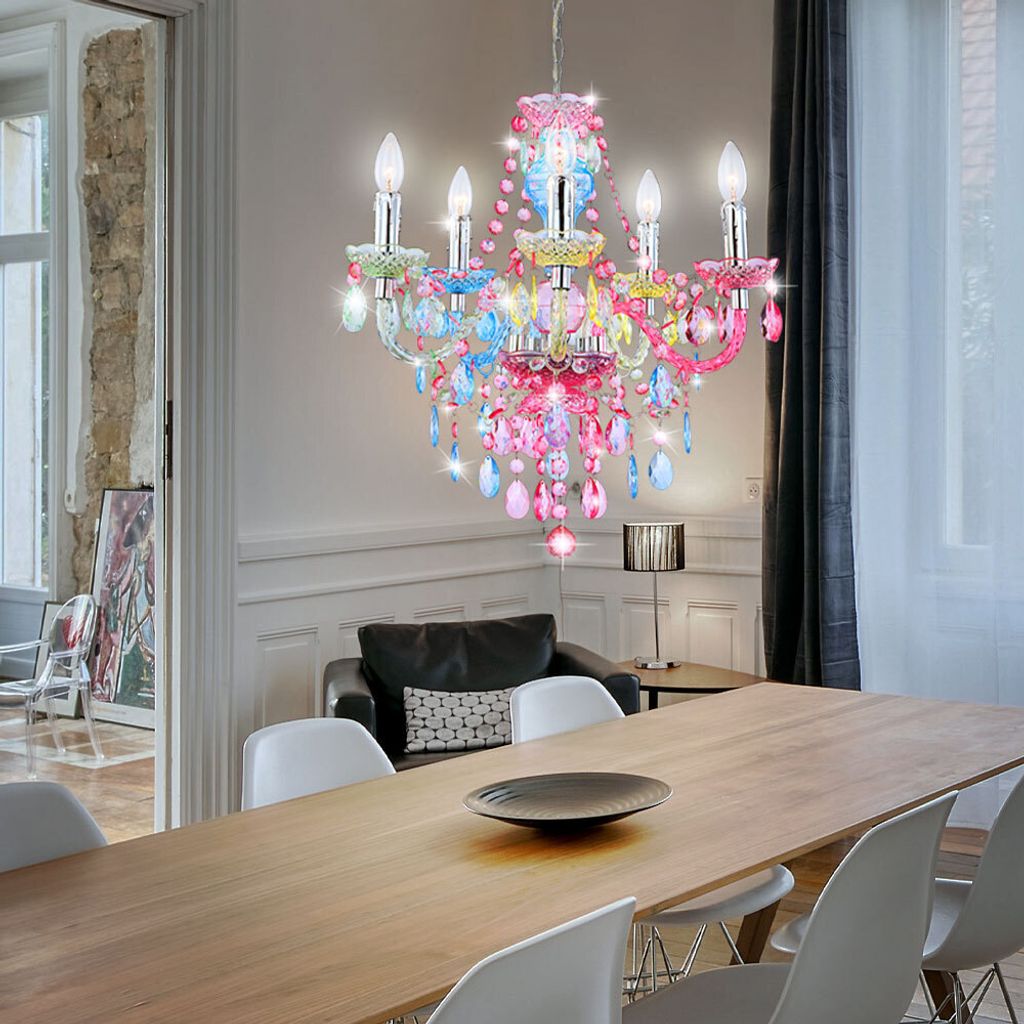 Globo Lighting Luster Metall verchromt, 5x | Kaufland.sk