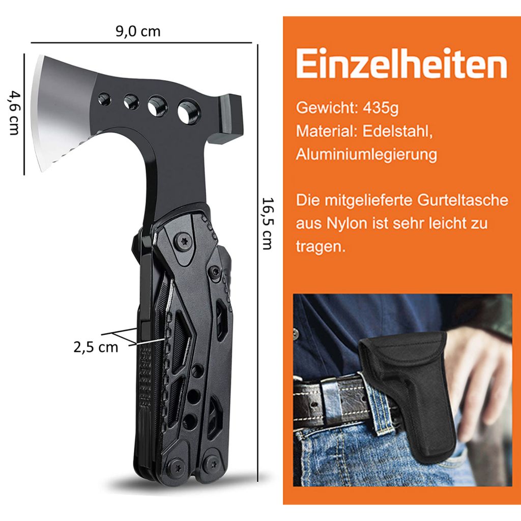 Multifunktionswerkzeug Axt-Hammer-Zange, | Kaufland.de