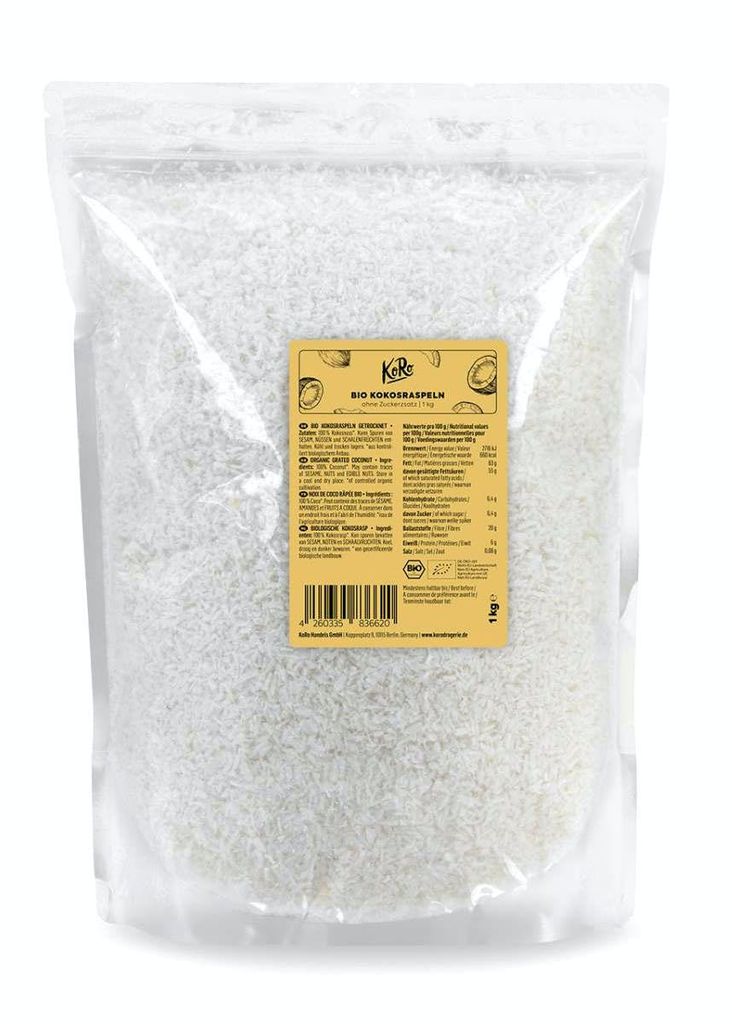 KoRo |Kokosraspeln 1 kg Trockenfrucht | Kaufland.de