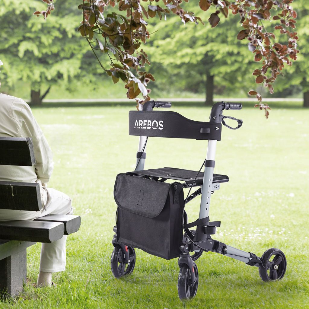 AREBOS Leichtgewicht Rollator, 6-fach | Kaufland.de