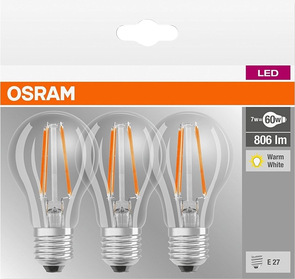 OSRAM LED Base Filament CLA60 7W/840 E27 | | Kaufland.de