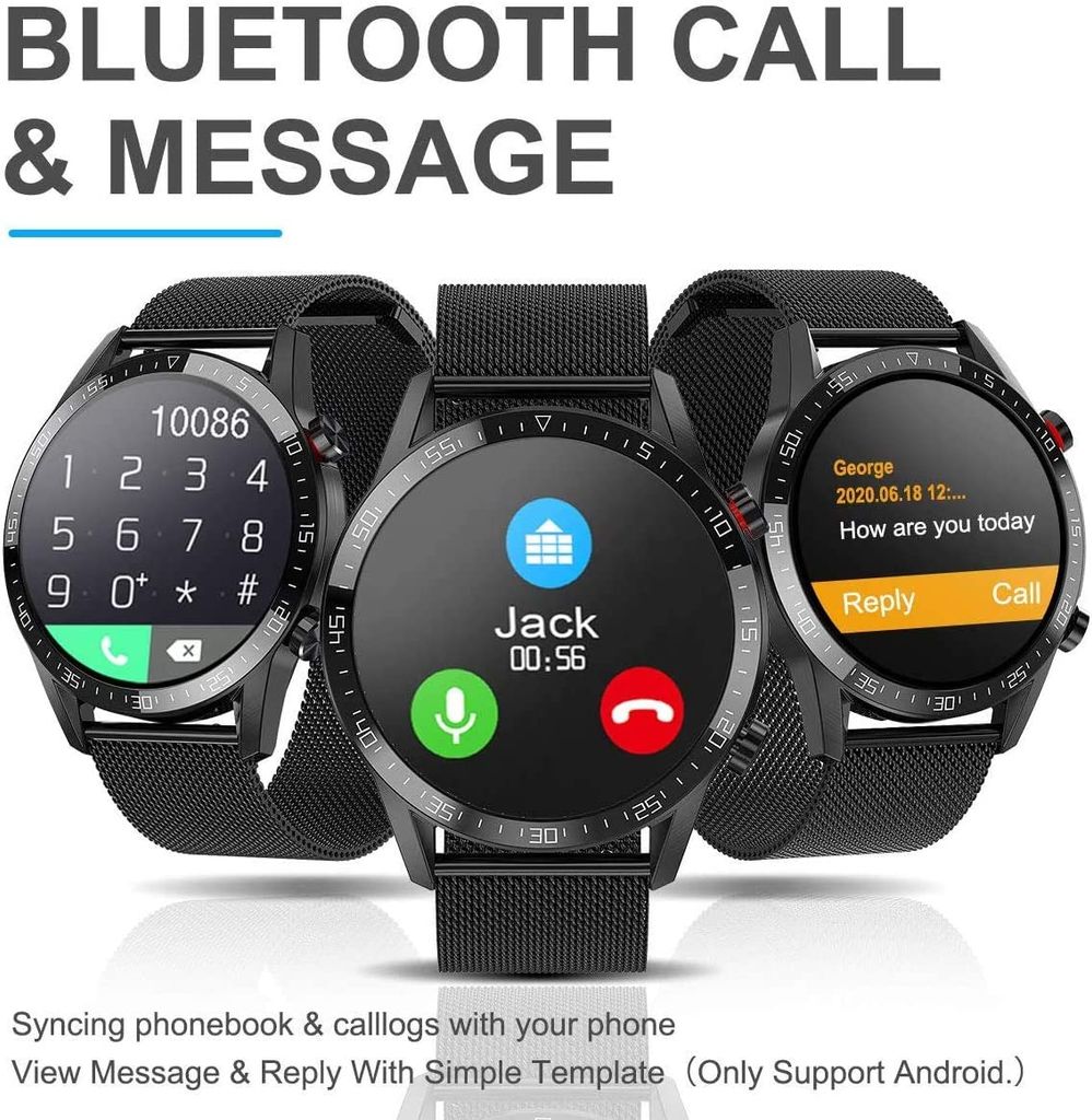 Smartwatch, Touch Screen Herren Damen, | Kaufland.de