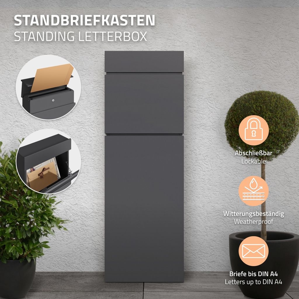 ML-Design Standbriefkasten freistehend, | Kaufland.de