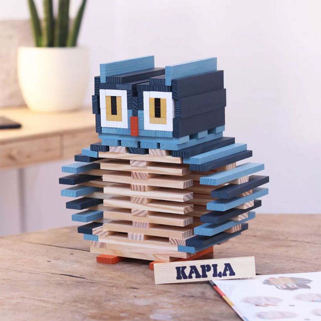 KAPLA-Holzplättchen Motivbaukasten "Eule" | Kaufland.de