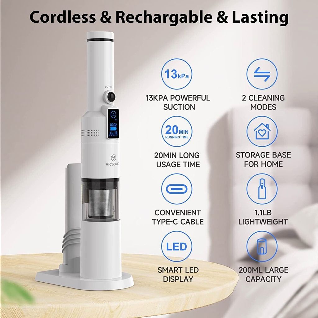 VICSONIC H2 Akkustaubsauger Handheld | Kaufland.de
